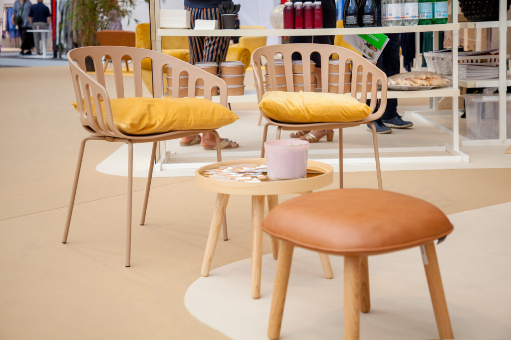 Coffee table ALMA Ø46 Ash / Ash - Adexpo