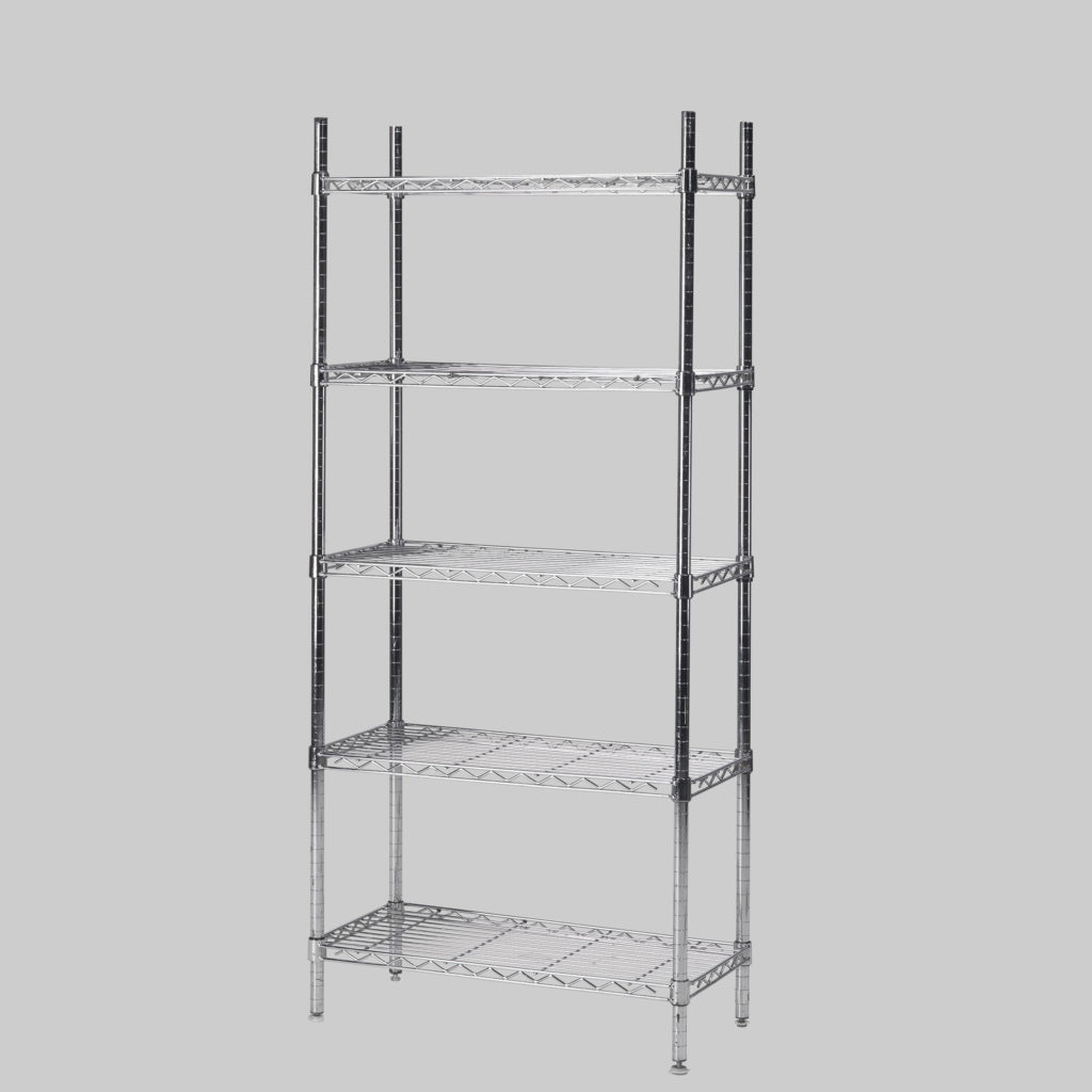 Storage rack WIRE 169x76x35,5 Chrome - Adexpo