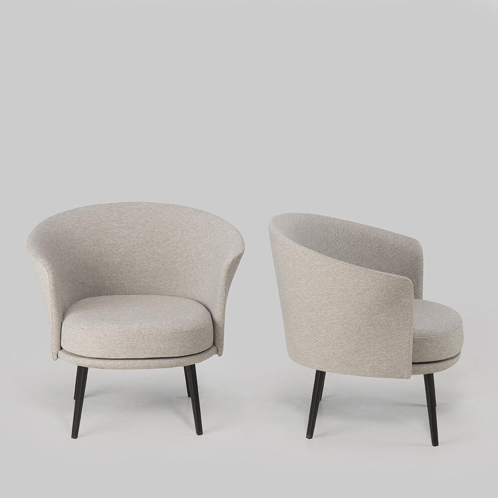 Chair DORSO Grey / Black - Adexpo