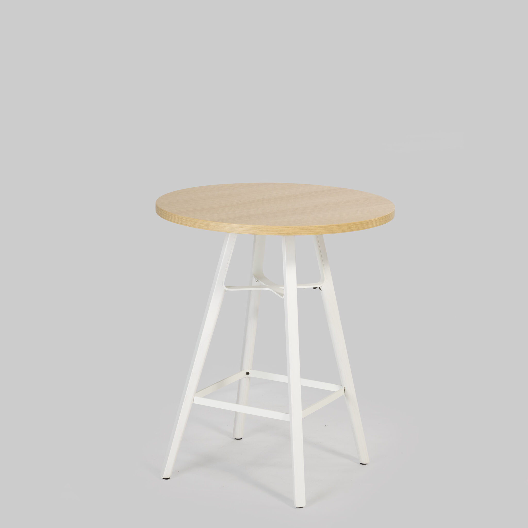 Writing table LIU Ø65 White / Oak - Adexpo
